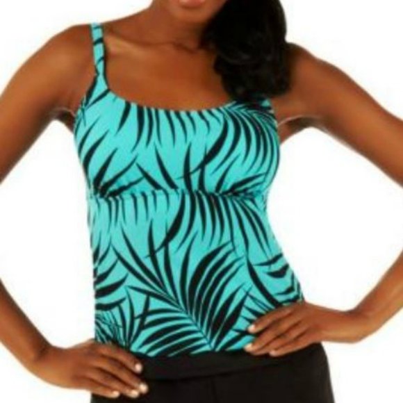Ocean Dream | Swim | Ocean Dream Signature Faux Layer Tankini Swim Top ...